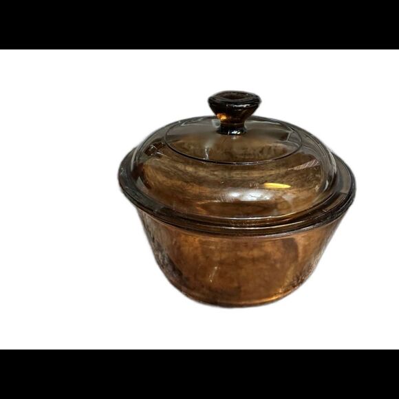 Corningware | Kitchen | Corningware Vision Amber Glass Cookware L Sauce ...